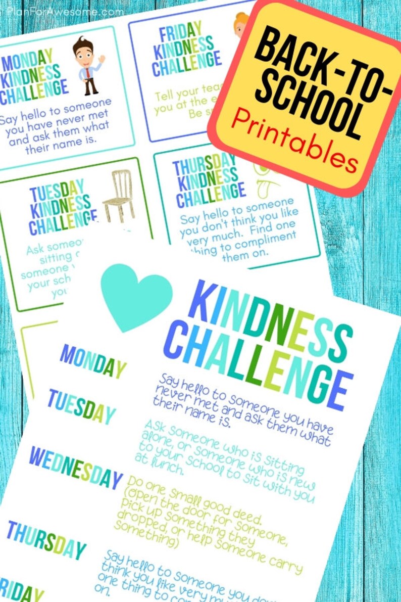 Kindness Challenge - Etsy