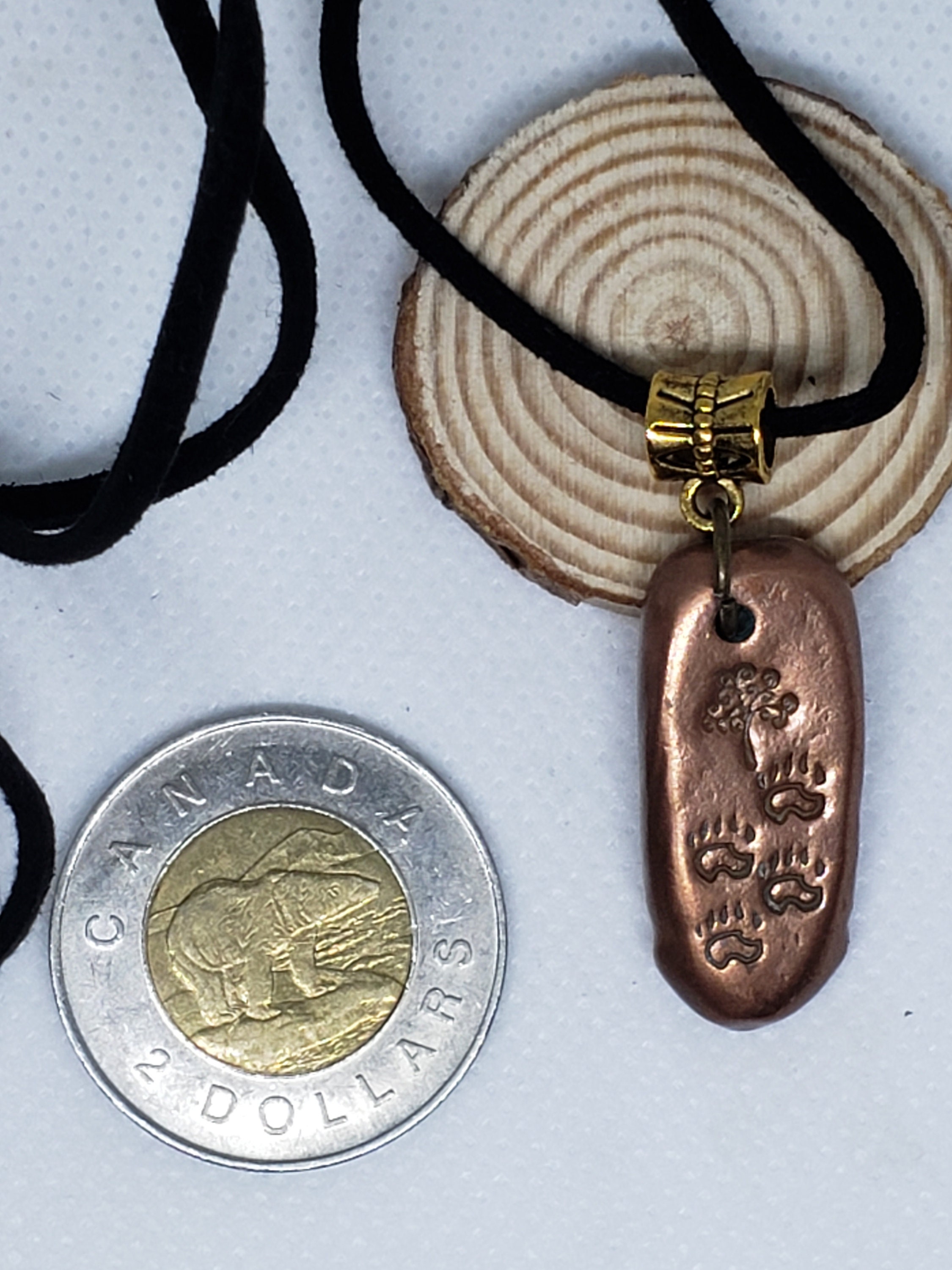 Cute Handmade Copper Pendant - Etsy