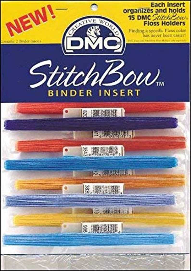 Floss Holder and Binder Insert Bundle (total of 30 Floss Holders and ...