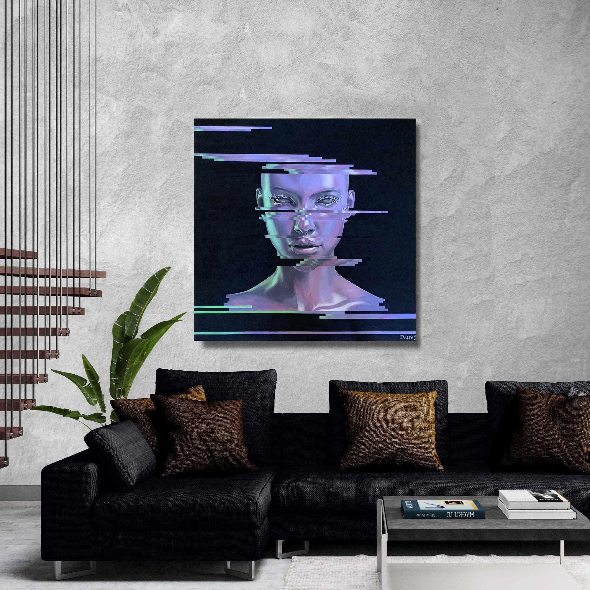 Futuristic Art / Wall Decor/print/oil - Etsy