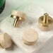 Travertine Brass Cabinet Handles, Marble Handles Knobs Hardware ...