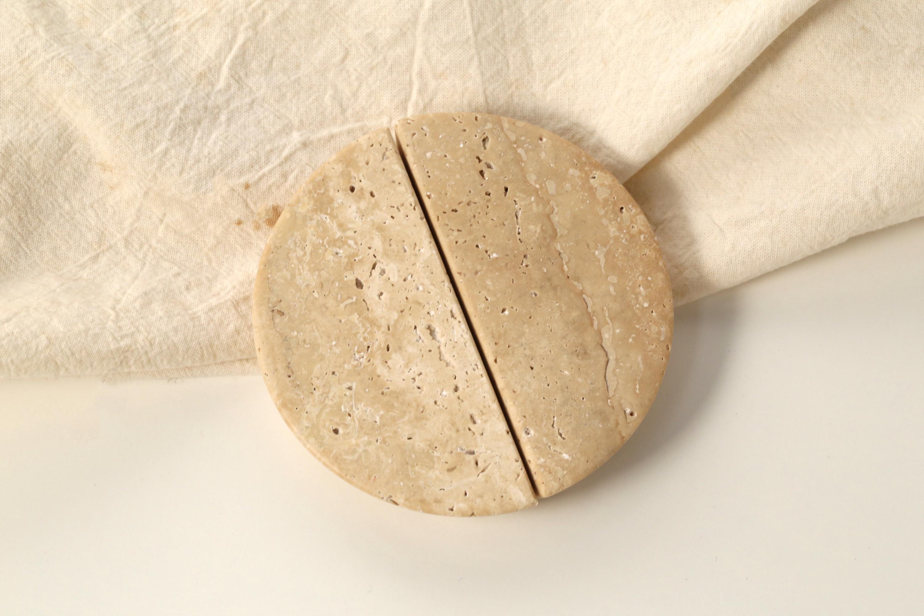 Travertine Brass Cabinet Drawer Knob, Marble Handles Knobs Hardware ...