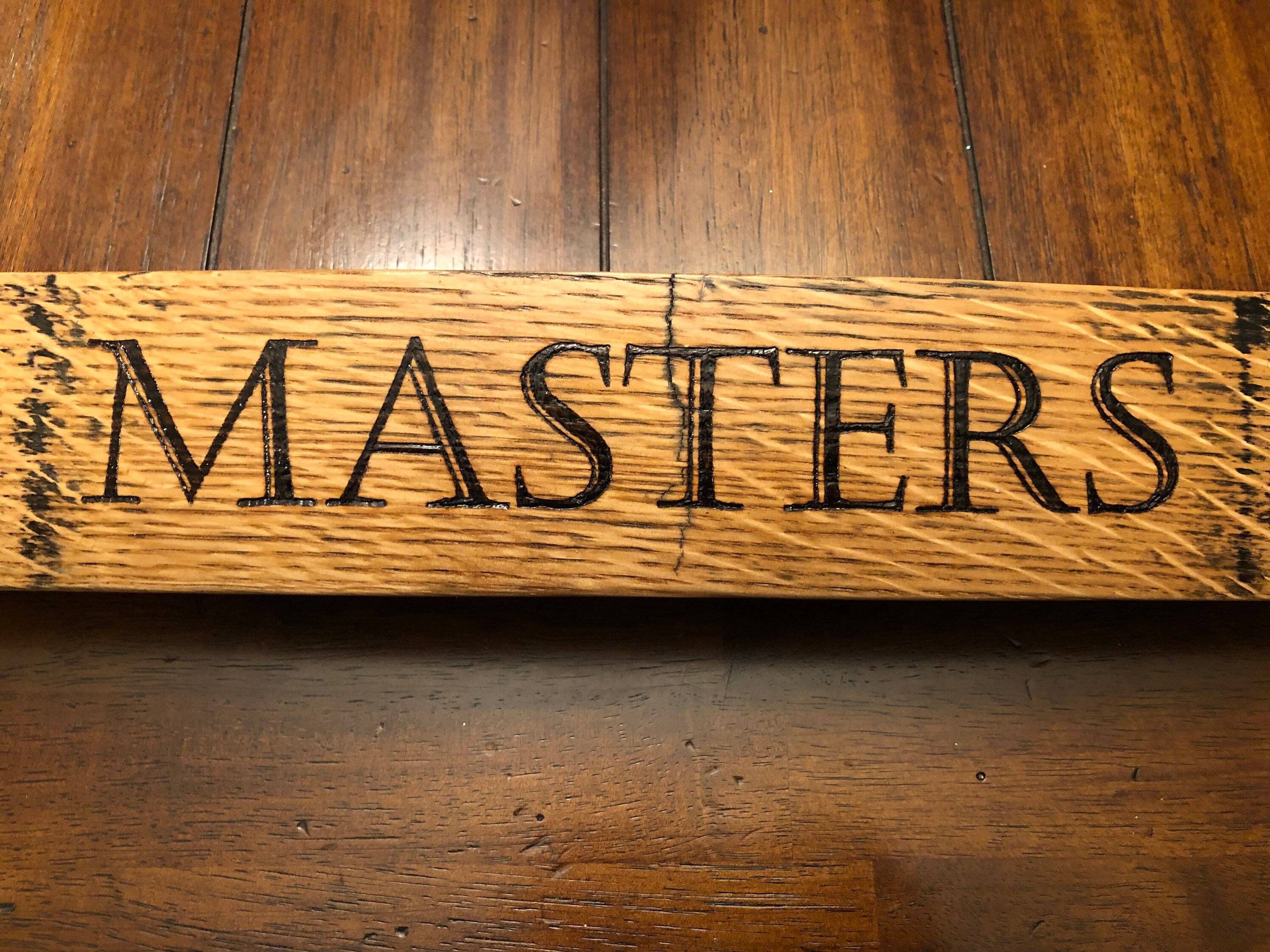 Barrel Stave Sign Name Quote or Coordinates | Etsy