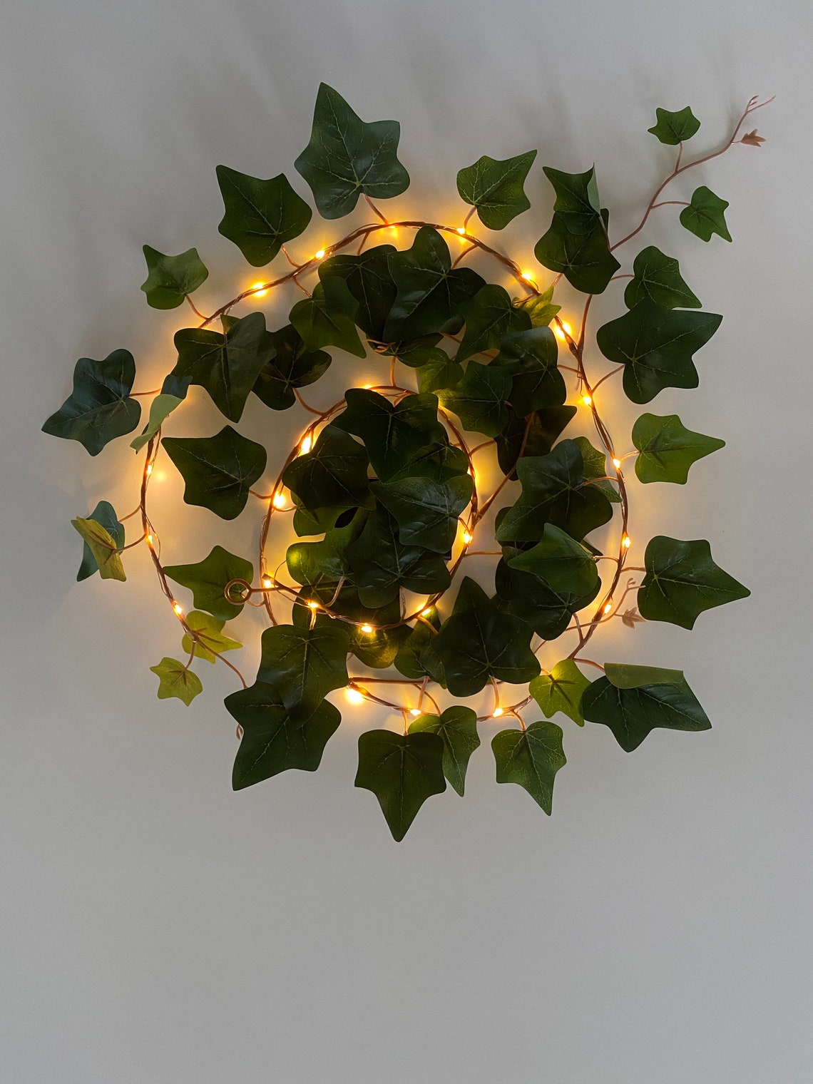 Ivy Fairy Lights Girls Bedroom Decor Garland String Lights - Etsy