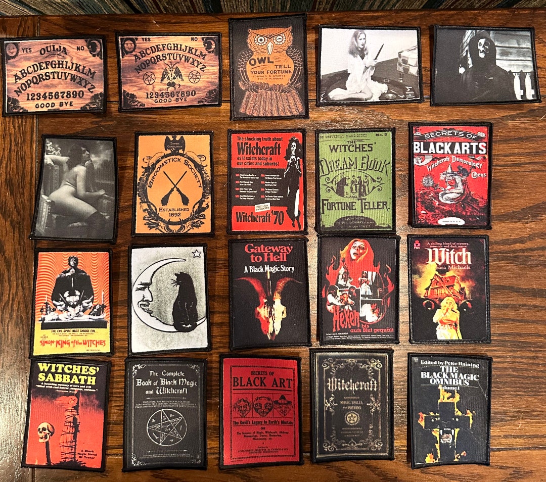 Occult, Witchcraft and Magic Patches Part 2 - Etsy