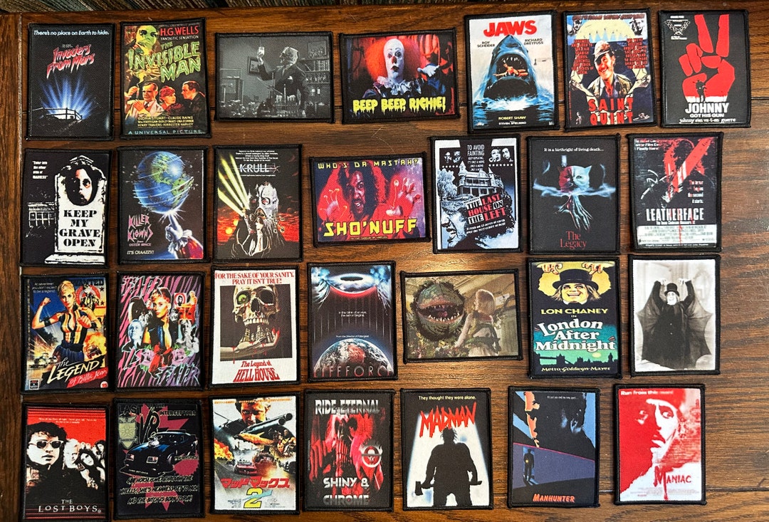Horror and Cult Classic Patches : I - No - Etsy