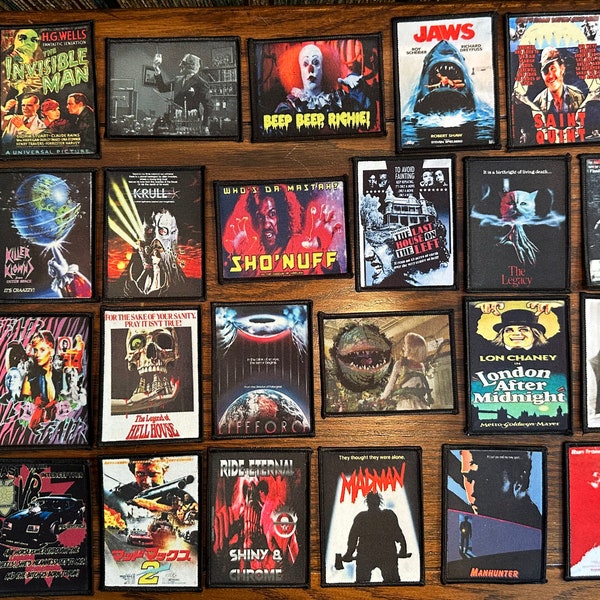 Horror Patches - Etsy