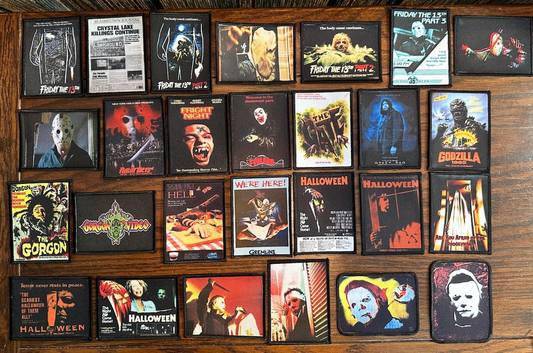 Horror and Cult Classic Patches : Fr - I - Etsy