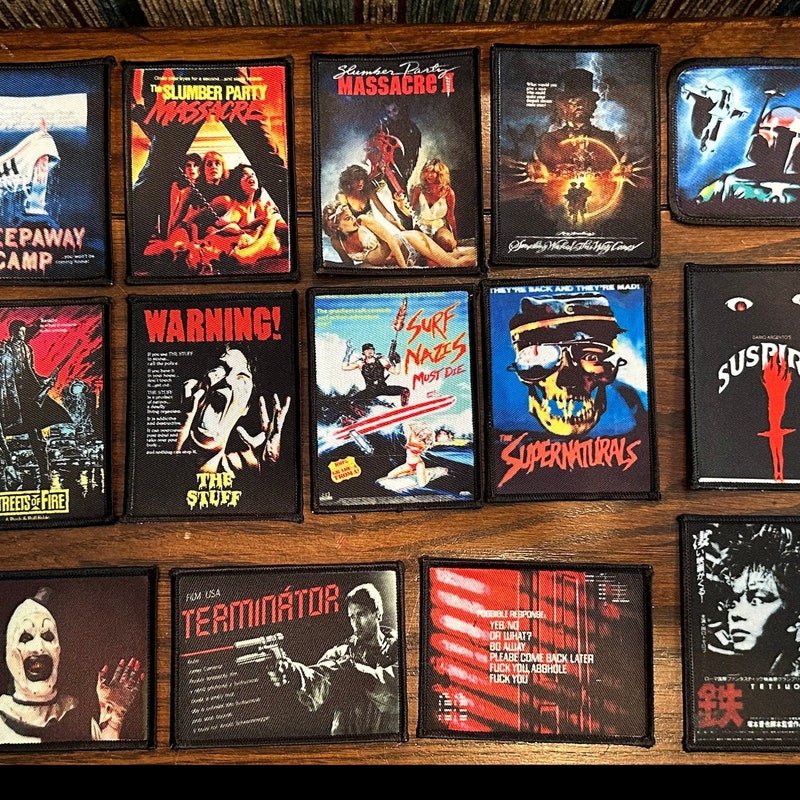 Horror Patches - Etsy