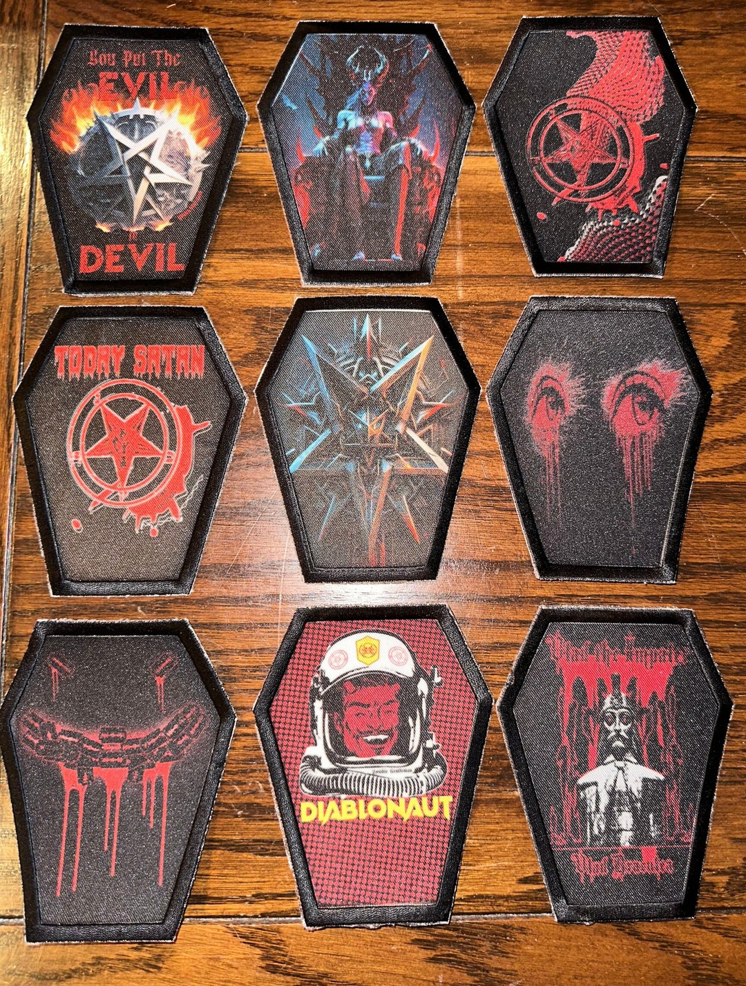 Large Coffin Patches - Etsy