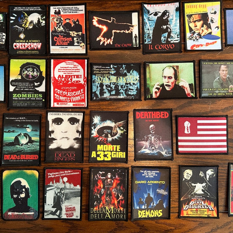 Horror Patches - Etsy