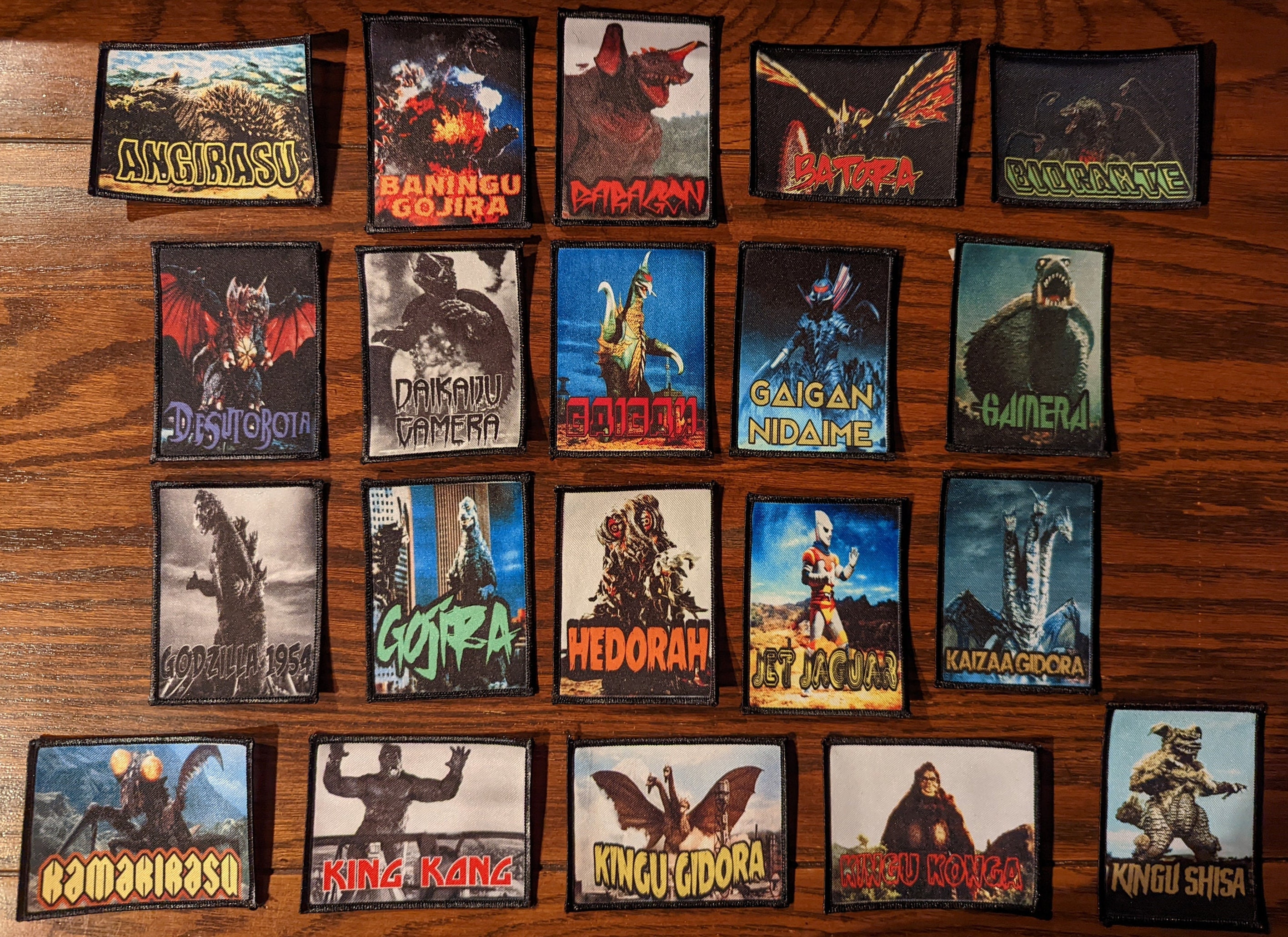 Kaiju Patches - Etsy