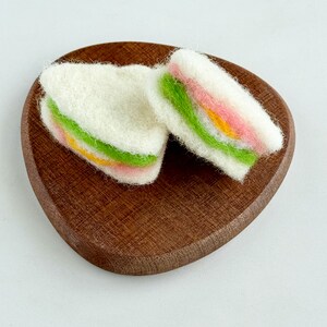 Needle Felted Sandwich, Wool Felt Sandwich, Felted Food, Woolen Food ...