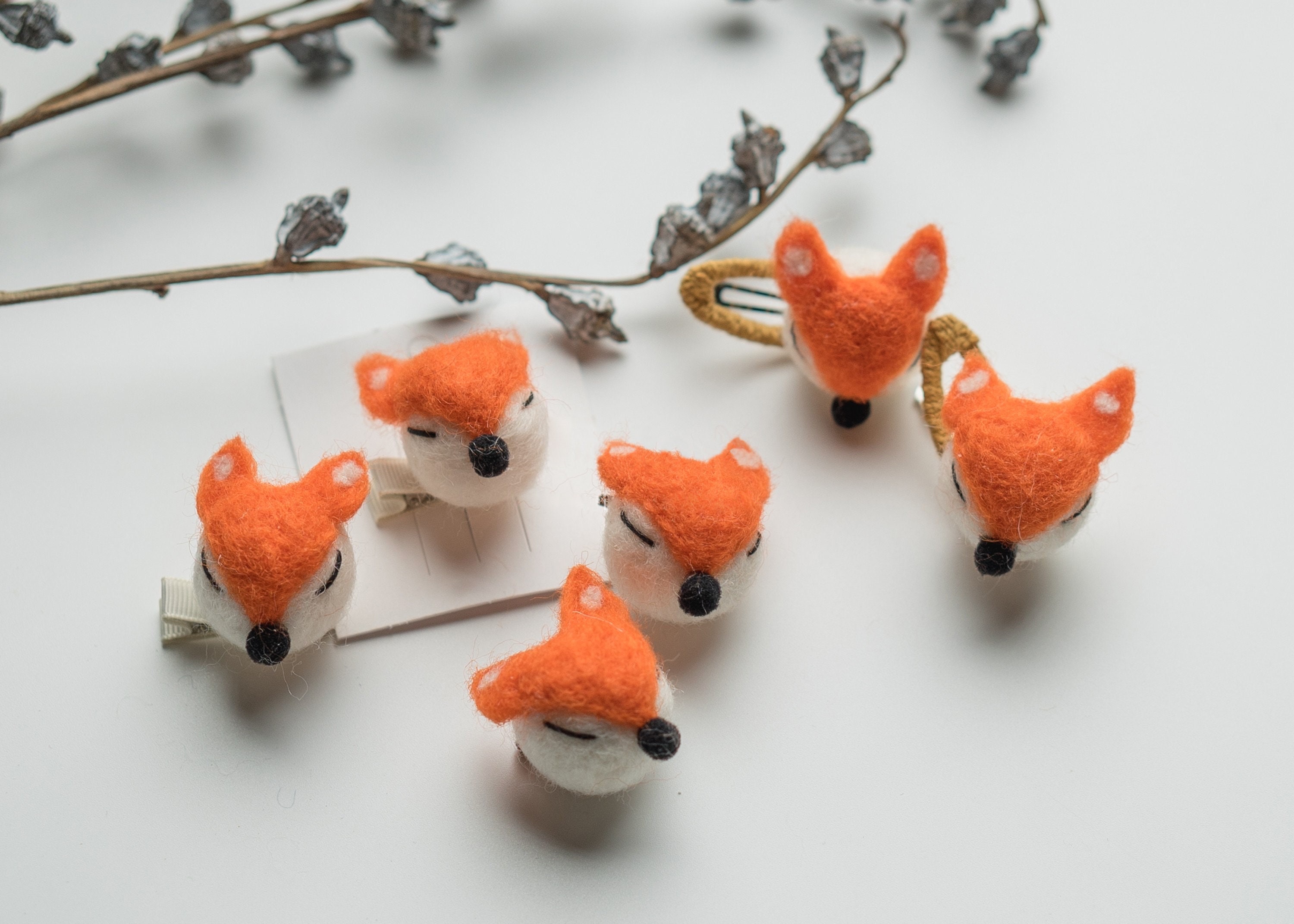 Felted Fox Wool Felt Fox Fox Ornament Needle Felt Fox - Etsy