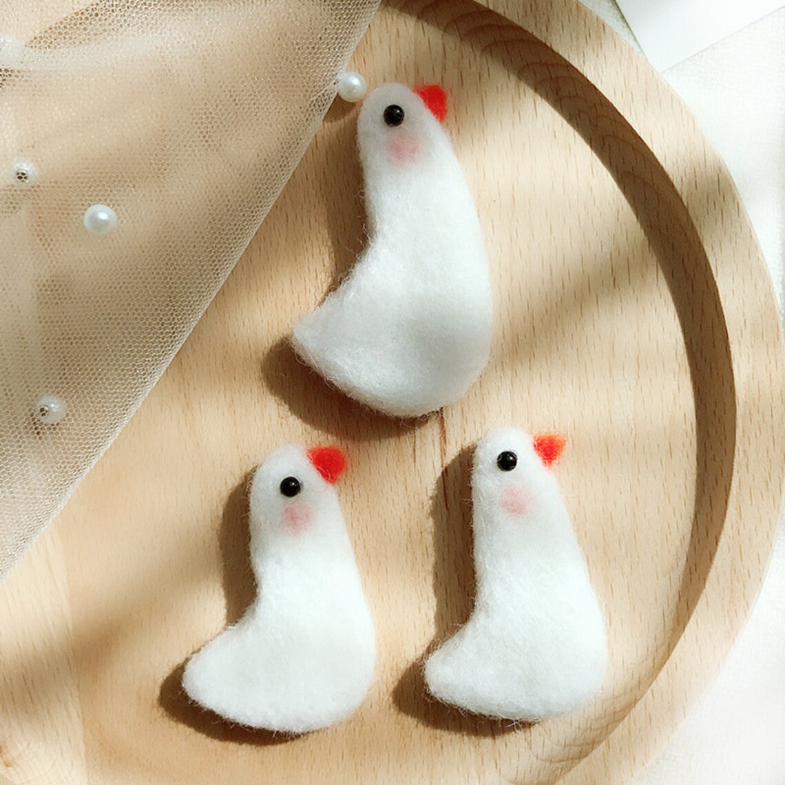 Felted Goose Wool Felt Goose Needle Felted Goose Goose - Etsy UK