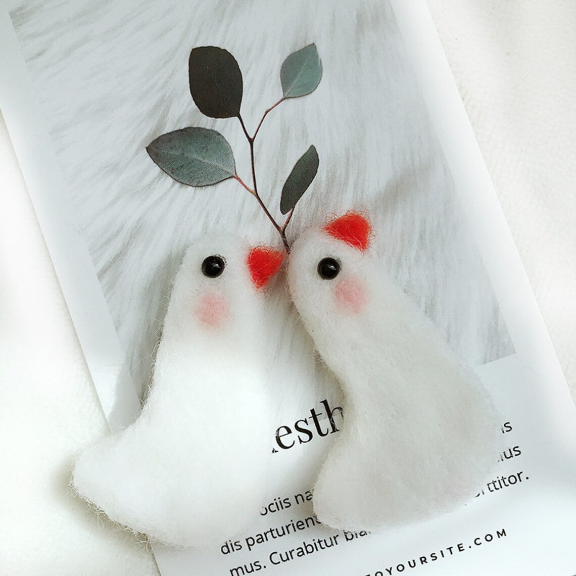 Felted Goose Wool Felt Goose Needle Felted Goose Goose - Etsy UK