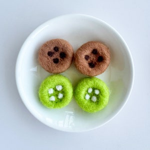 Felt Buttons, 8 Colors, Wool Felt Buttons for Making Baby Nursery Decor ...