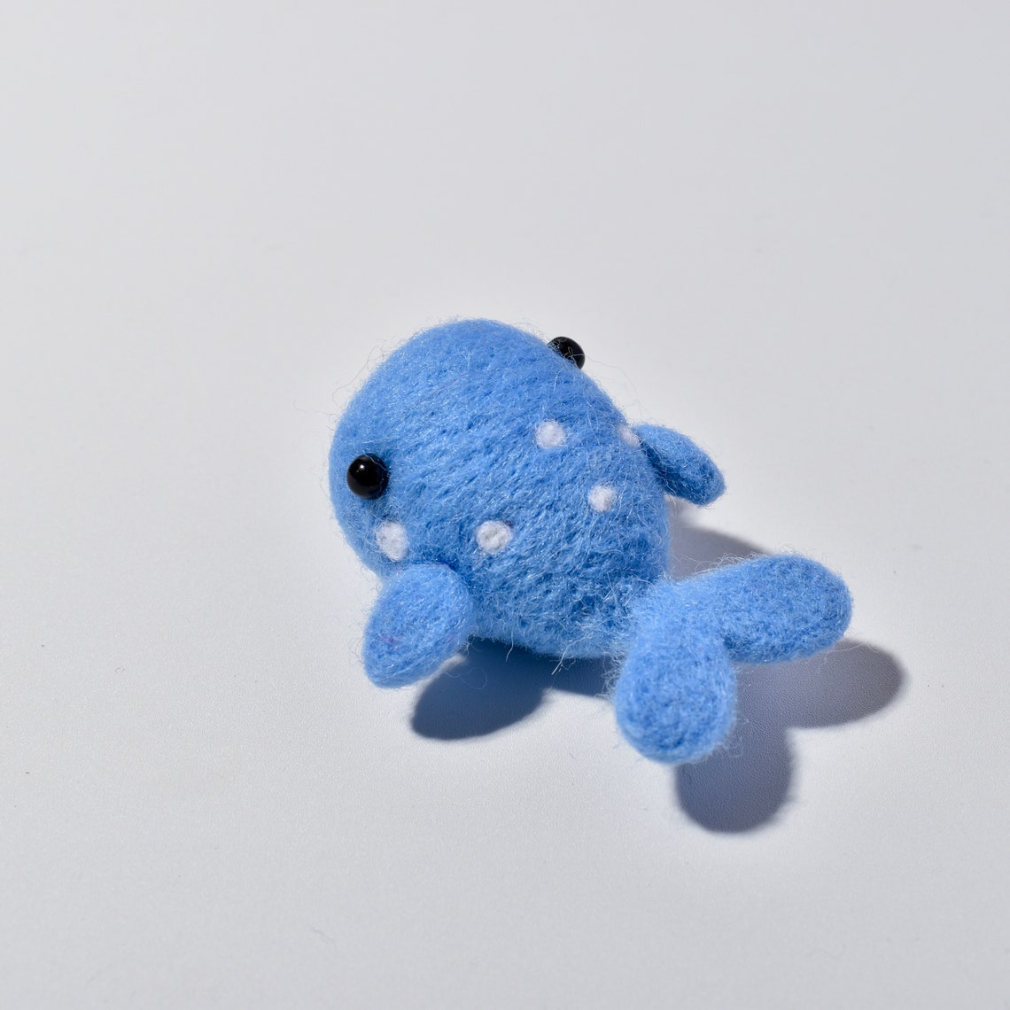 Felt Whale, Wool Felted Sea Animal, Craft Supply - Etsy