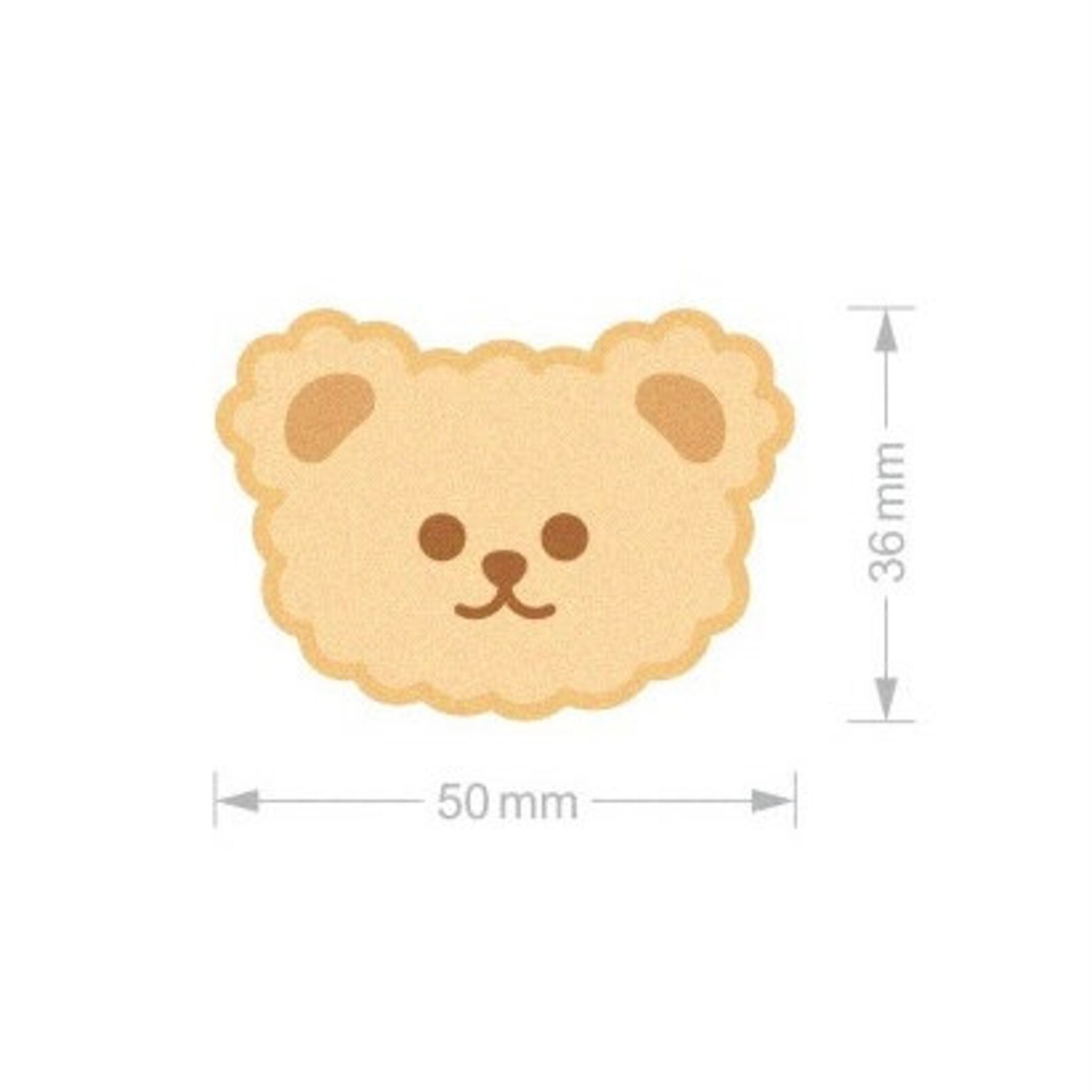 Teddy Bear Patch, 3 Colors, Chenille Animal Patches, Iron on Sew on ...