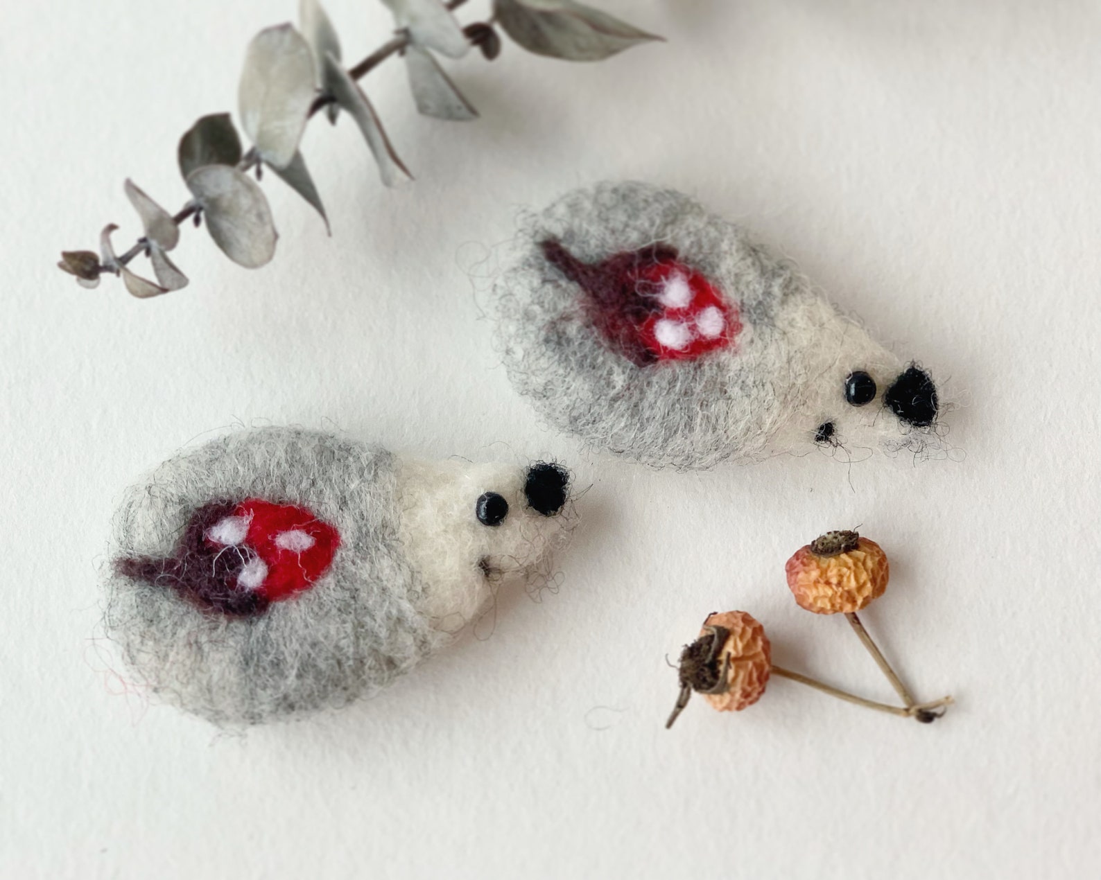 Felted Hedgehog, Wool Felt Hedgehog, Felted Animals, Hedgehog Décor ...