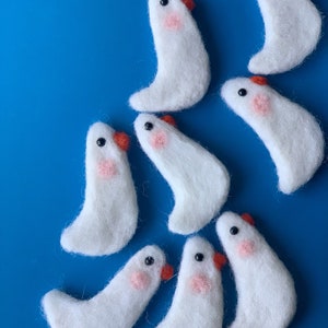 Felted Goose, Wool Felt Goose, Needle Felted Goose, Goose Decor, Felted ...