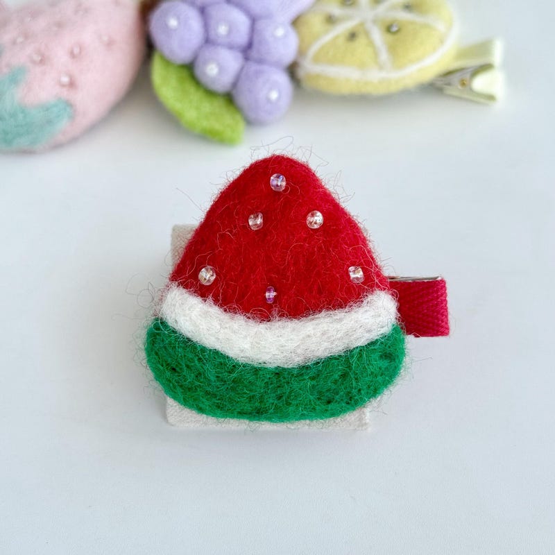 Fruit Hair Clips - Etsy