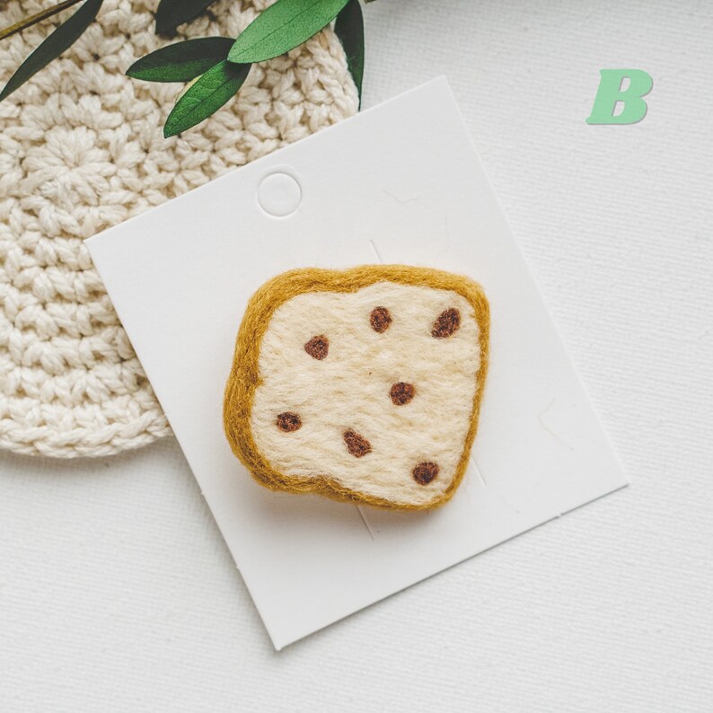 Felted Toast Felted Bread Felted Fried Egg Felted - Etsy