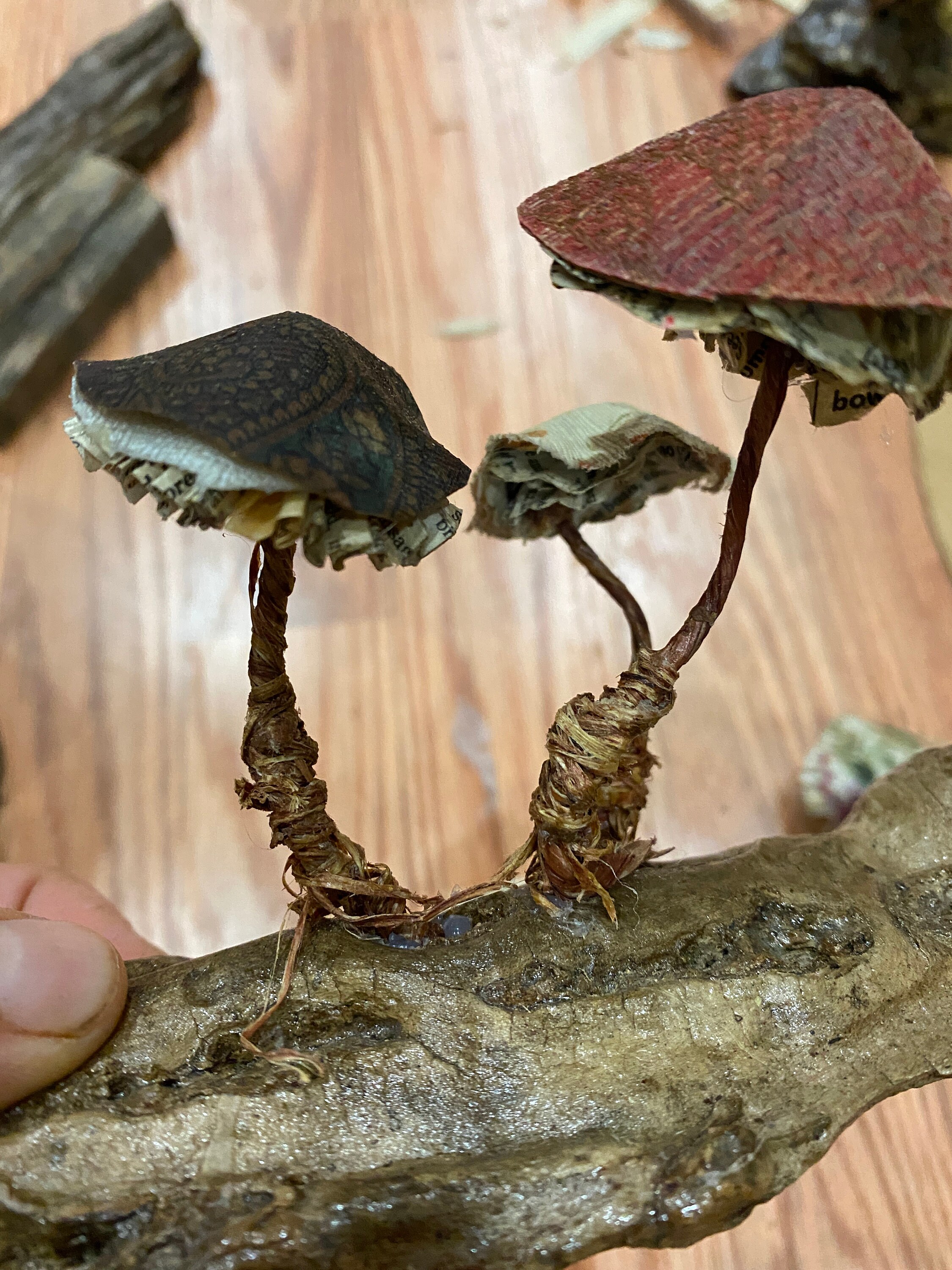 Mushroom Sculpture Tutorial, Instant Download, Mushroom Art, Craft ...