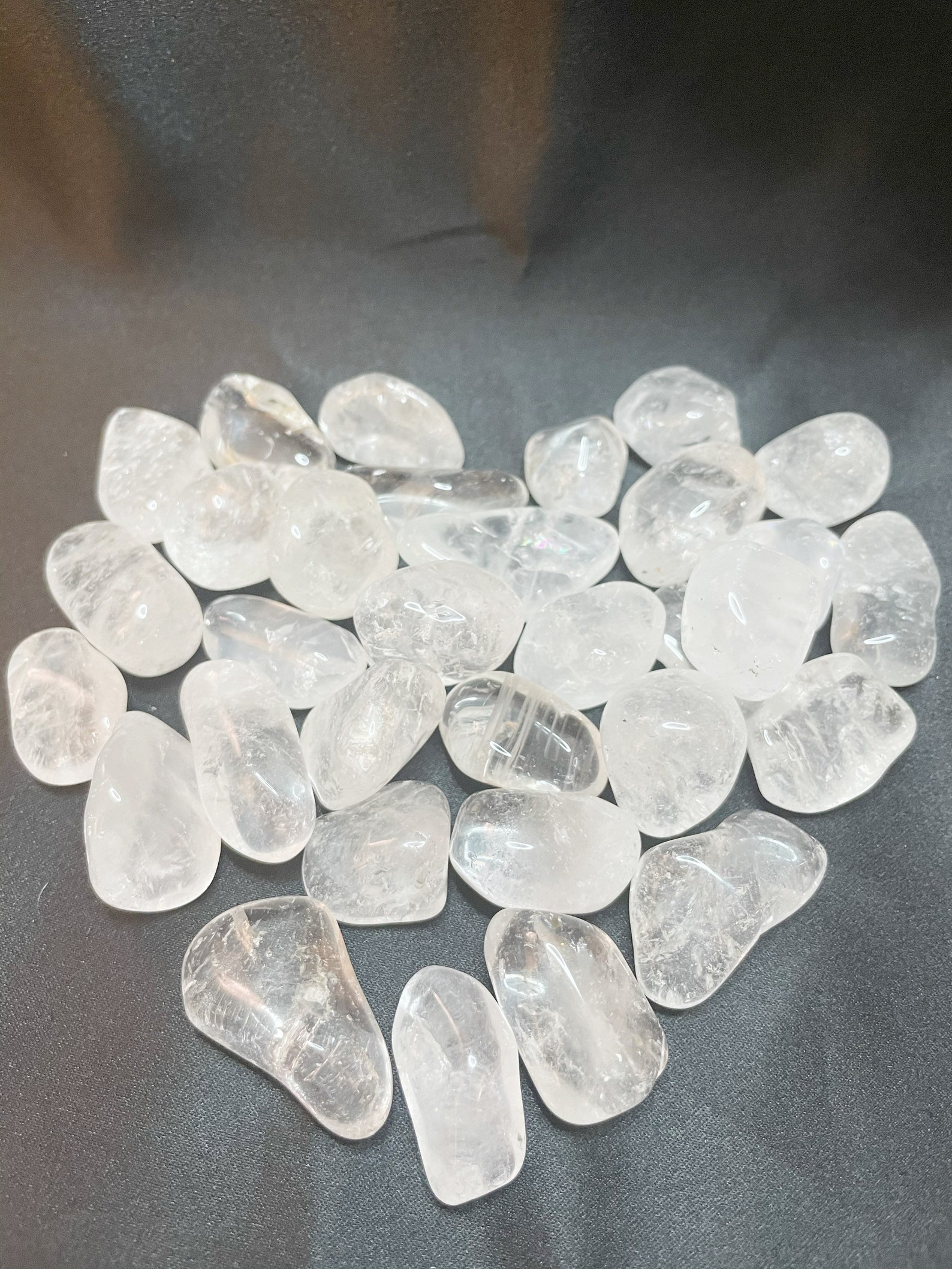 Clear Quartz Tumbled Stone | Etsy