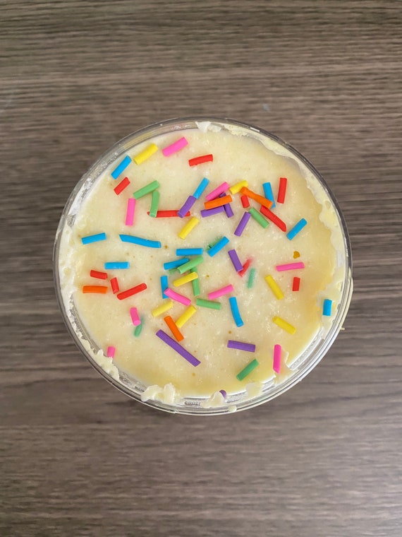 Yellow Cake Scented Butterfizz Slime Available in 6oz - Etsy