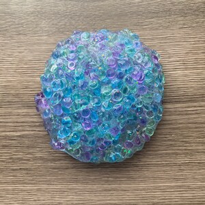 Rainbow Fish Unscented Clear Fishbowl Slime Crunchy Slime Available in ...