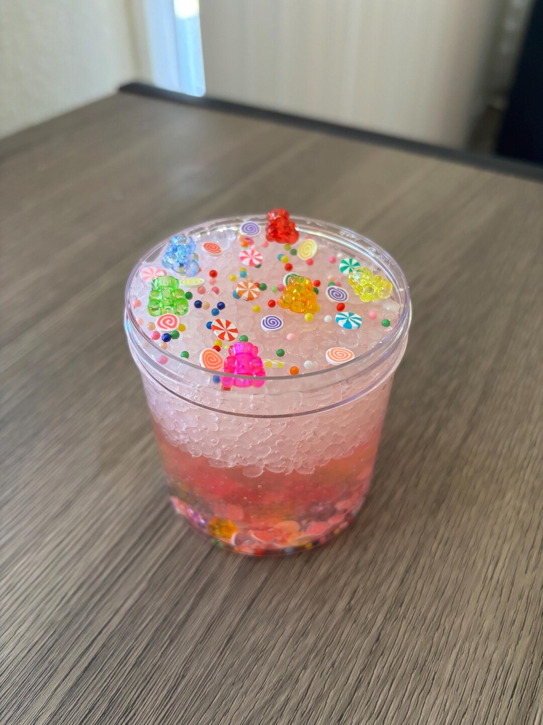 Candy Land Slime | Scented Clear Glue Slushee With Rainbow Sprinkles - Etsy