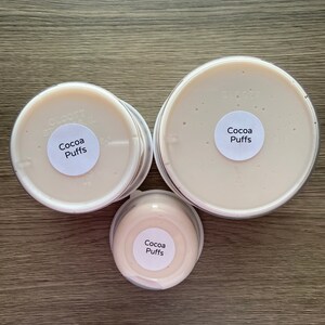 Cocoa Puffs Scented Slime Crunchy Semi Floam Slime Available in 4oz ...