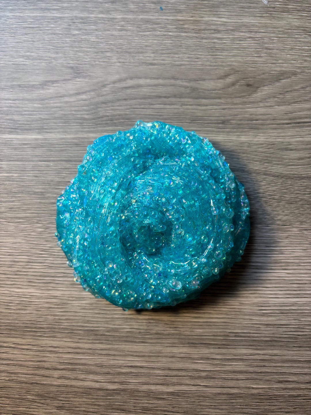 Glacier Glow | Coated Clear Mini Bubble Bead Slime | Crunchy Slime ...