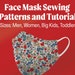 PDF Sewing Mask Pattern and Tutorial - Fitted Face Mask, Double Layer ...