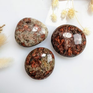 Sunstone in Pebble 100% Natural Stone of Peace and Joy, Stone of Well ...