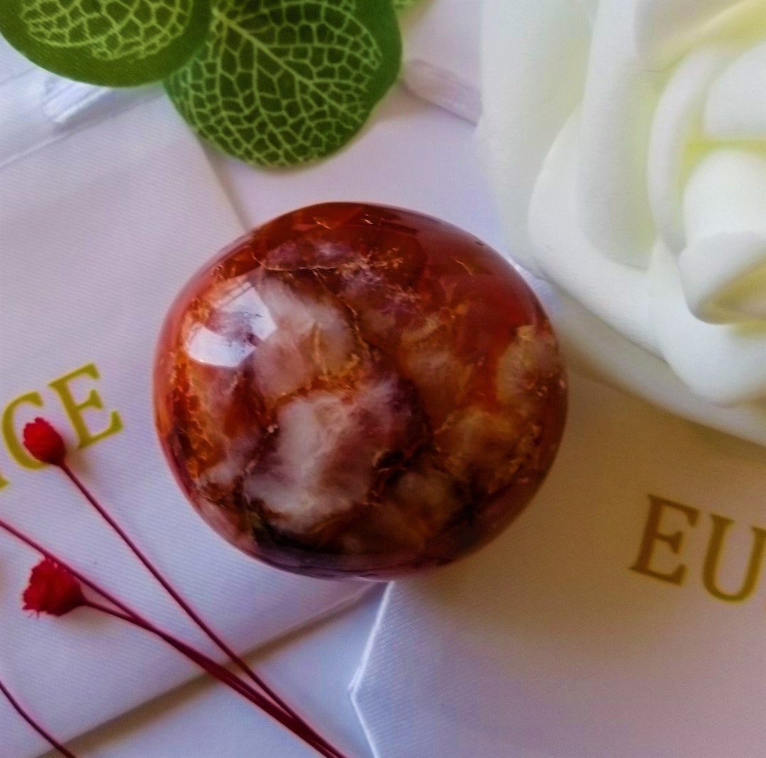 Cornaline Pebble Palm Stone Pocket Stone High Quality STONE - Etsy