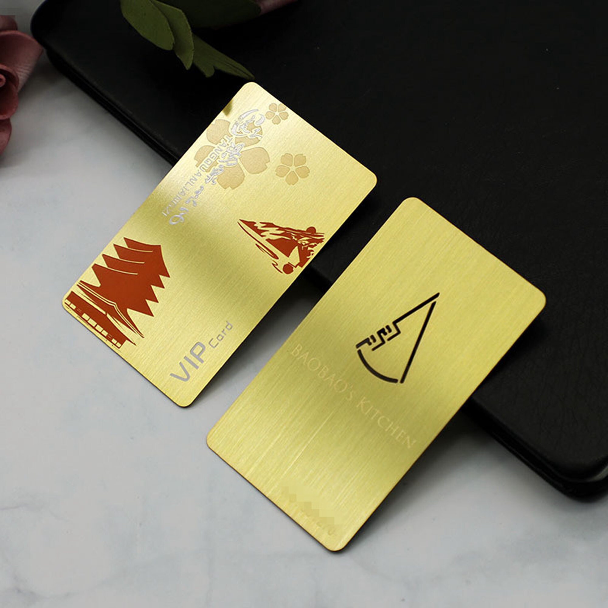 Stainless Steel Business Cards, High End Name Card, Luxury Customized ...
