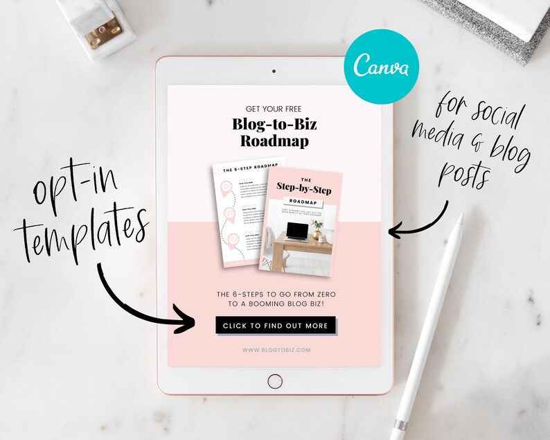 Opt in Marketing Graphic Template for Social Media Pinterest - Etsy ...