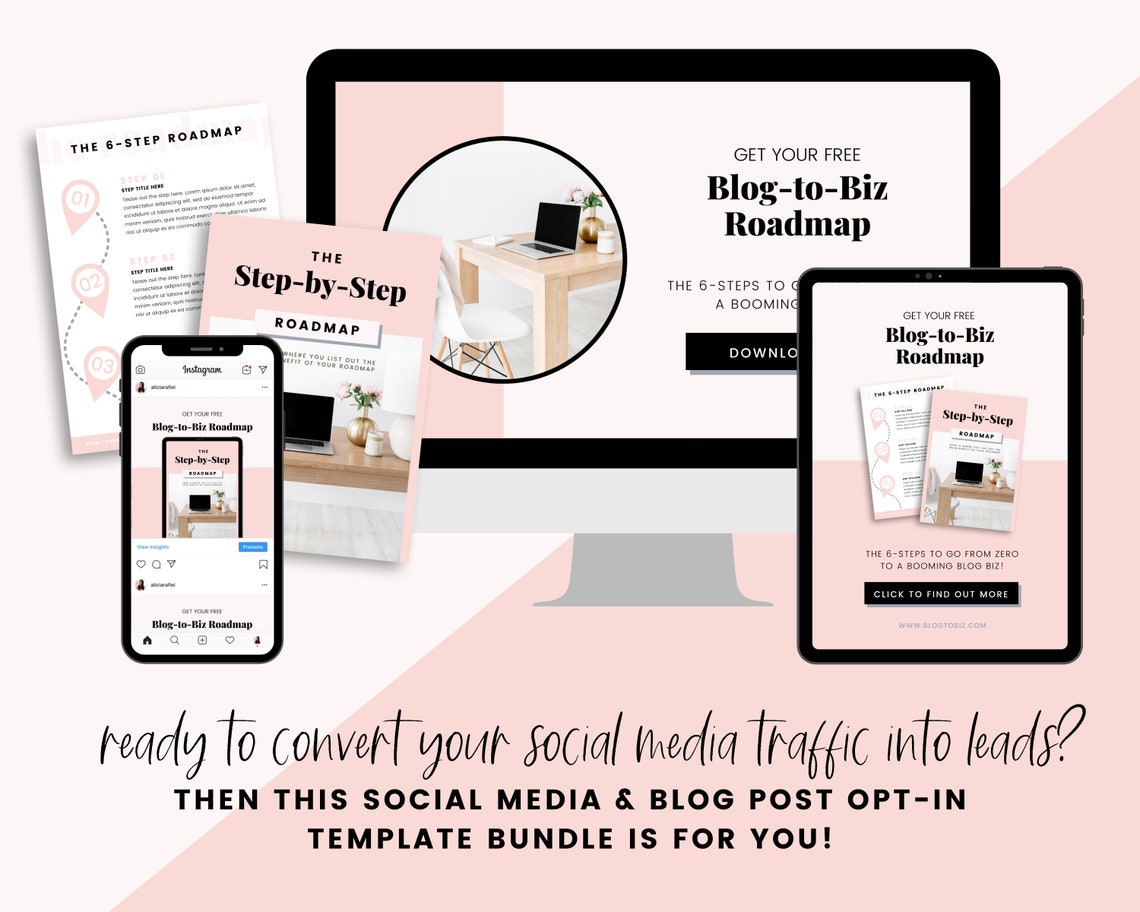 Opt in Marketing Graphic Template for Social Media Pinterest - Etsy ...