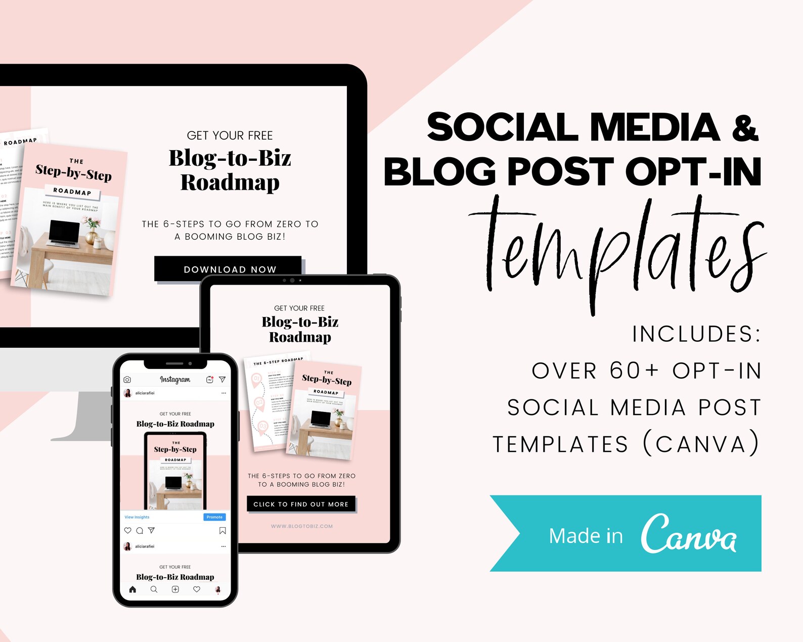Opt in Marketing Graphic Template for Social Media Pinterest - Etsy ...