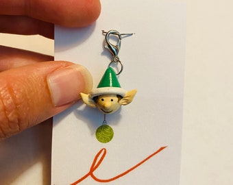 Christmas Elf Charm - Etsy