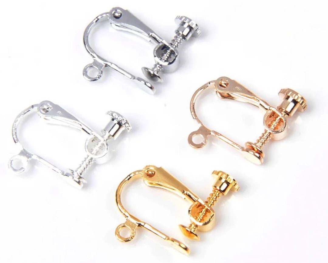 Custom ADD-ON Clip on With Purchase Adjustable for Any Earring Purchase ...