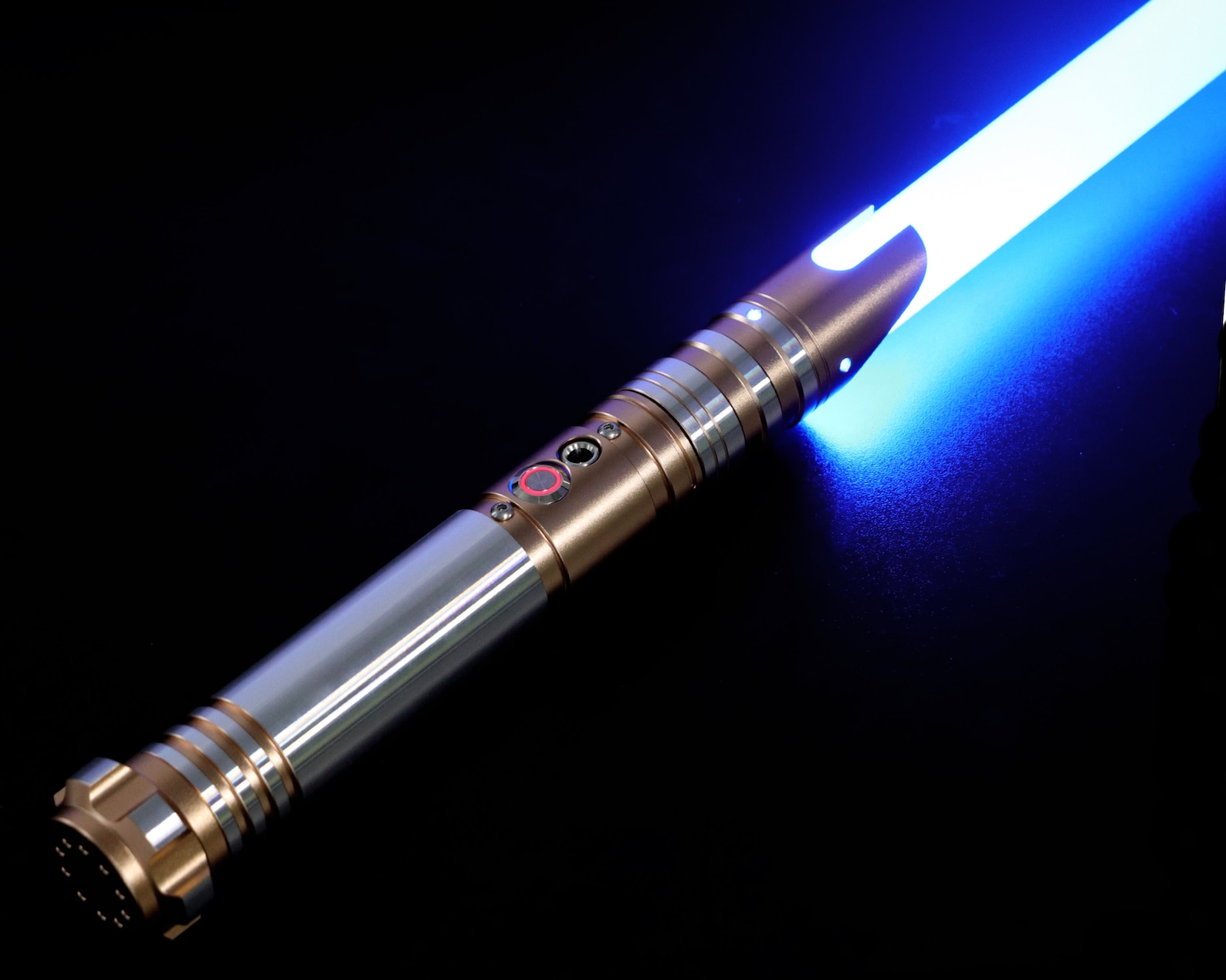 Gold Lightsaber Smooth Swing Dueling Lightsaber Custom | Etsy