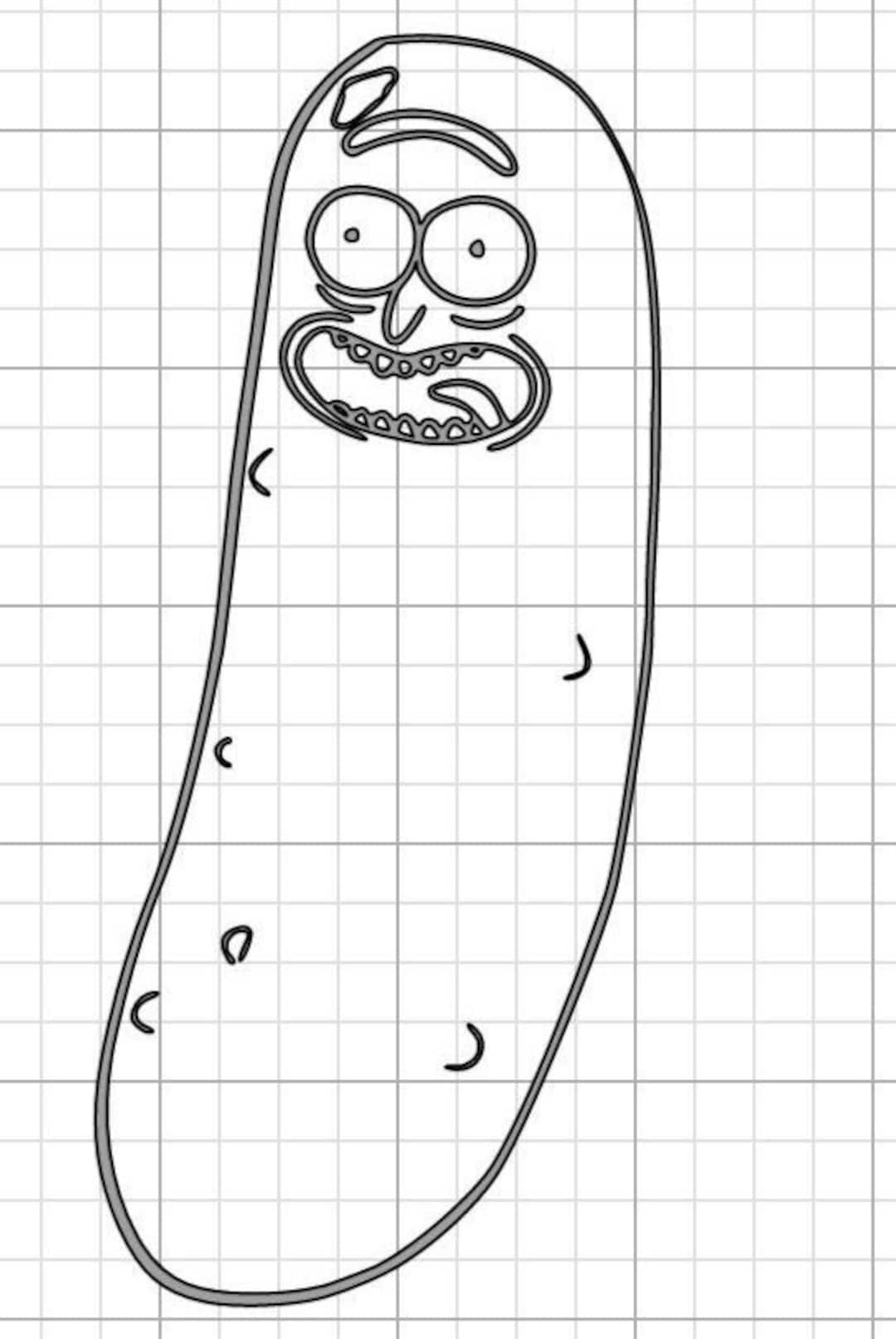 Pickle Rick, Pickle, Rick, Morty Digital Download - Etsy