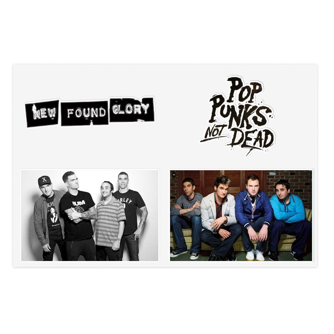 Logo New Found Glory Sticker Sheet, Stickers for NFG Fan, NFG Logo ...