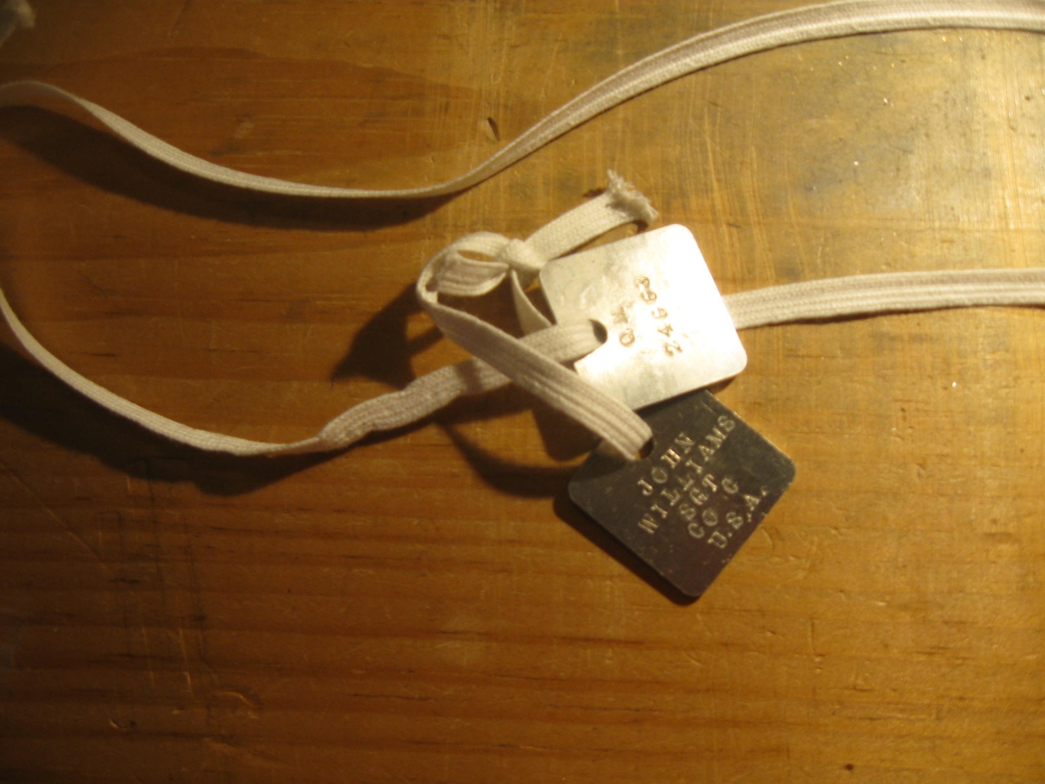 Square Ww1 US Dog Tags Personalized - Etsy