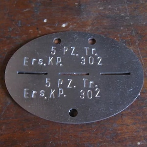 Personalized Replica WW2 German Dog Tag Erkennungsmarke - Etsy