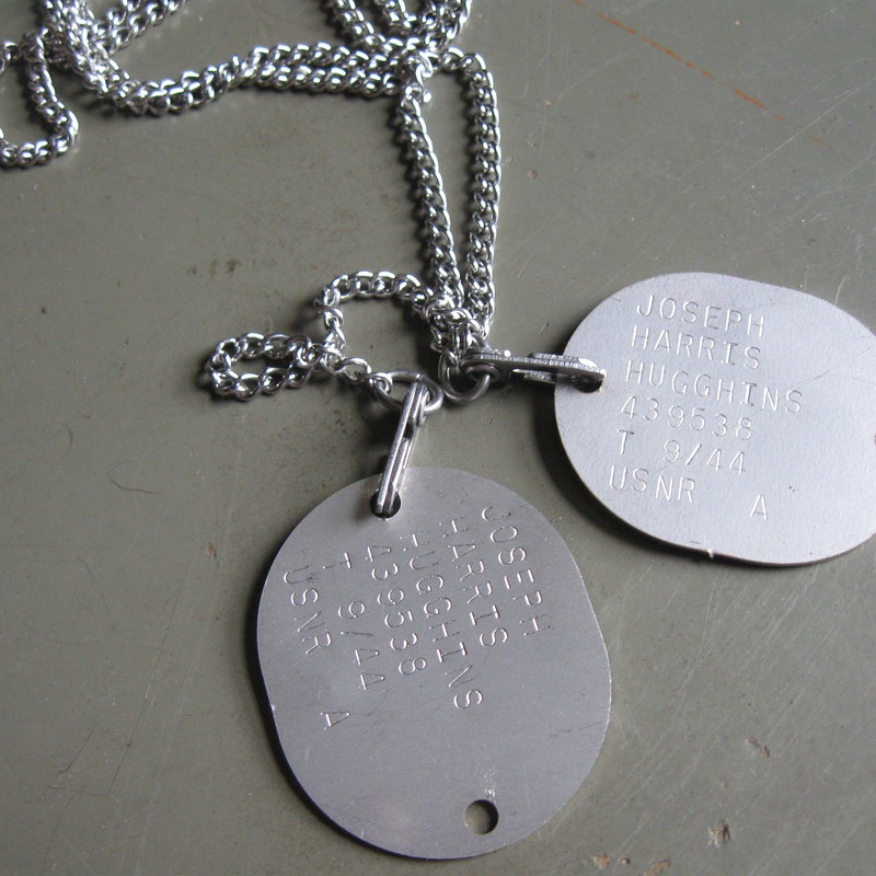 Ww2 Dog Tag Custom - Etsy