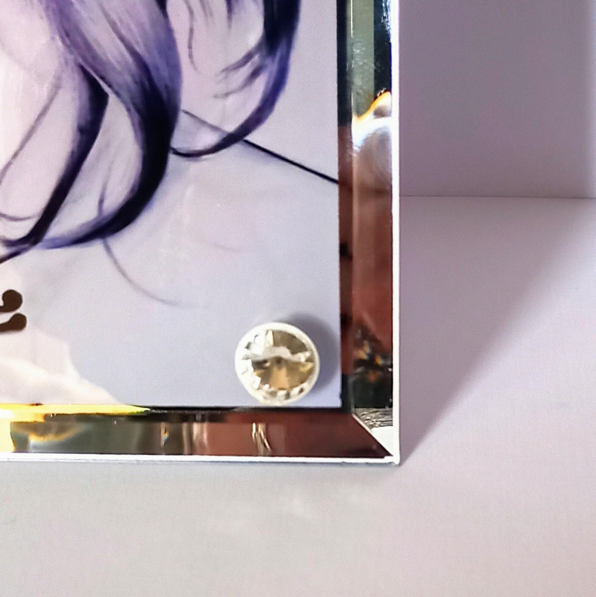 Mylène Farmer Glass Frame, Mirror, Singer, Gift Idea, Birthday ...